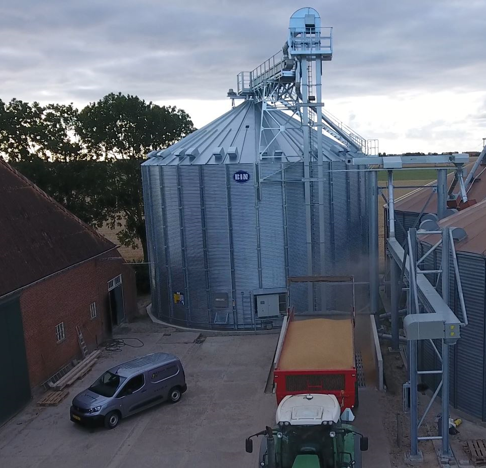 Outdoor silo - Corrugated sheet – Jansen&Heuning