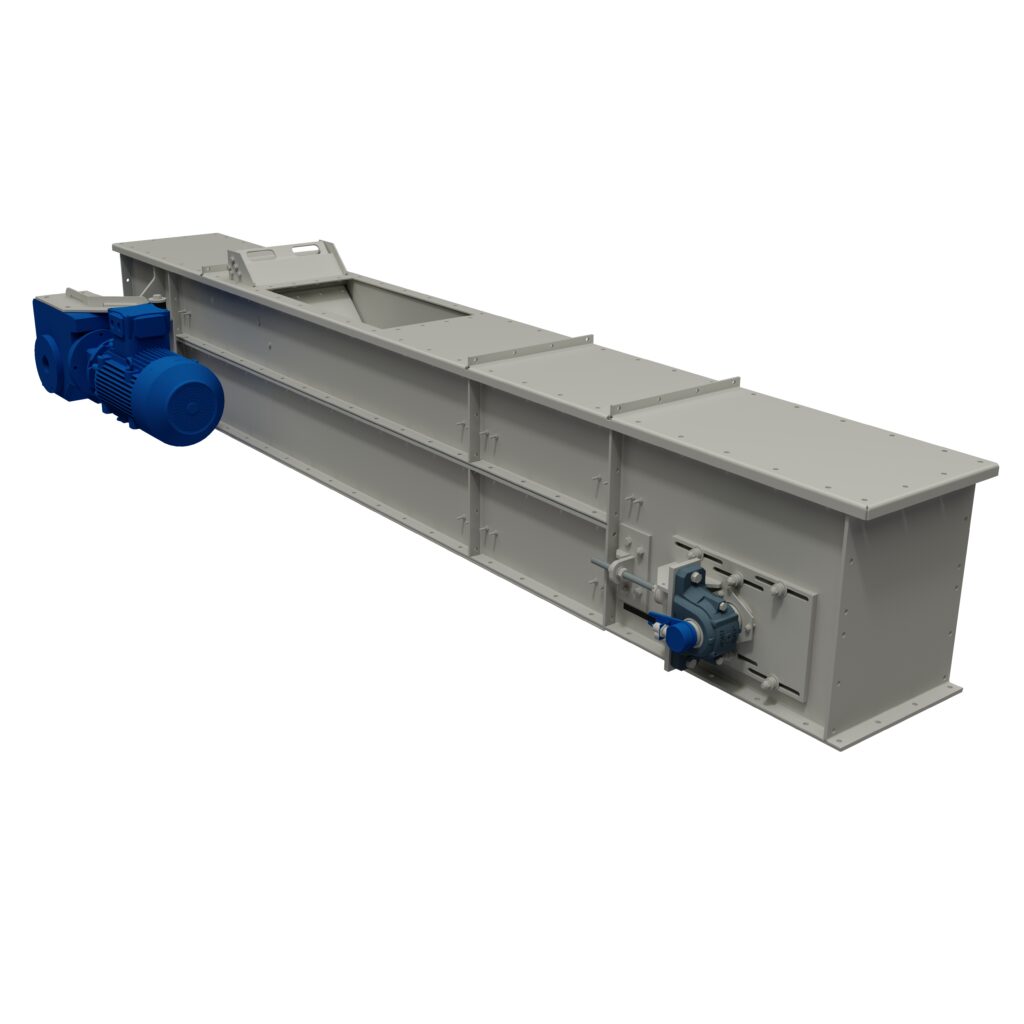Chain conveyor for bulk materials | Jansen&Heuning